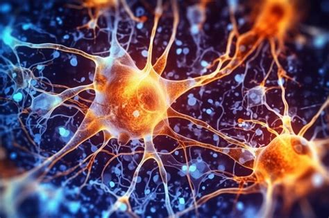 Premium Photo Neural Network Complexity An Abstract Fusion Of Biology