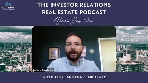 Anthony Scandariato On Linkedin Thank You Jonathan Cattani For Having Us On Your Podcast “the