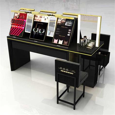 2 Glorious Makeup Display Table Top Cosmetic Table Display