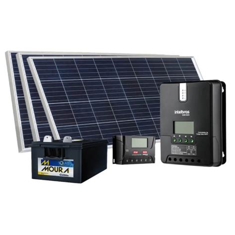 Gerador Solar Off Grid Wp Wh D Pwm V Ah Autonomia
