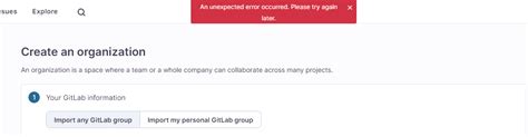 sonarcloud gitlab org import sonarqube cloud sonar community