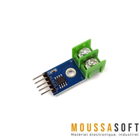 Max6675 Module Avec Thermocouple Type K Moussasoft