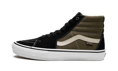 Vans Skate Sk Hi Black Olive VN A FCCBKO Solesense
