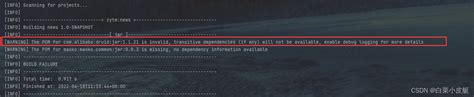 The Pom For Comalibabadruidjar1121 Is Invalid Transitive
