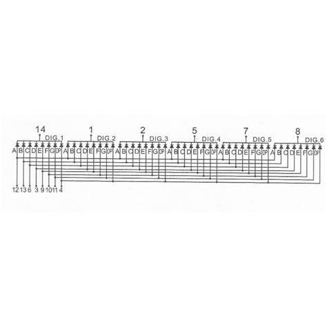 6 Digit 7 Segments Display Hispapanels