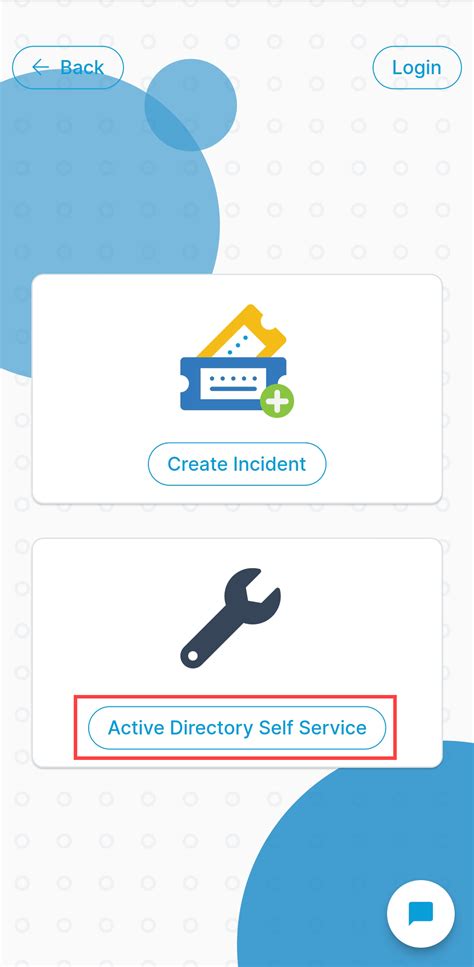 Active Directory Self Service Serviceops