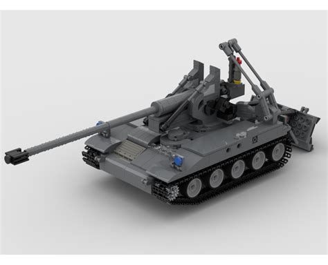 Lego Moc M107 Spg By Etphhm Rebrickable Build With Lego