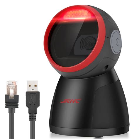 Buy Desktop Barcode Scanner Jrhc 1d 2d Omnidirectional Hand Free Usb