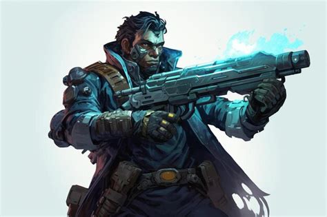 Android Starfinder Adventurer Premium Ai Generated Image