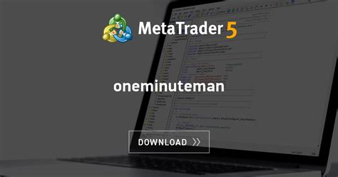 Das Skript Oneminuteman Von Mighty1 Für Den Metatrader 4 In Den