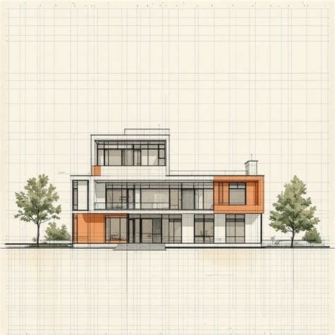 Free Modern Architectural Elevation Image Download At Stockcake