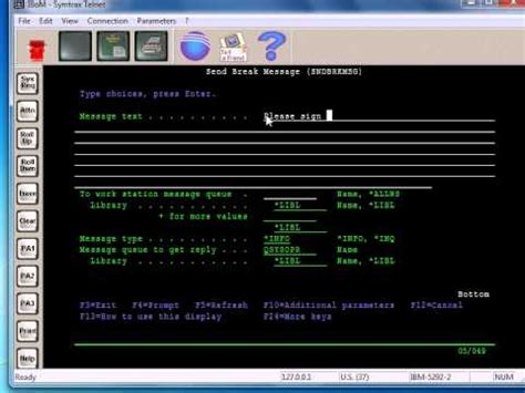 AS Tutorial SNDBRKMSG YouTube