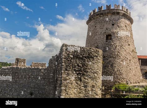 Tower Of Trsat Castle In Rijeka Croatia Stock Photo Alamy