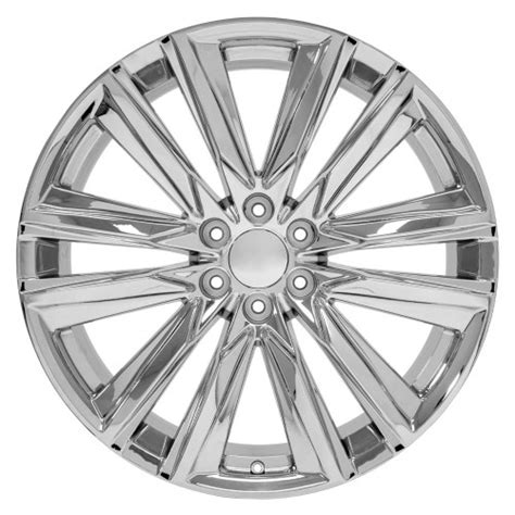 24 Black Replica Wheel Replacement For Gmc Truck Rims 9511079