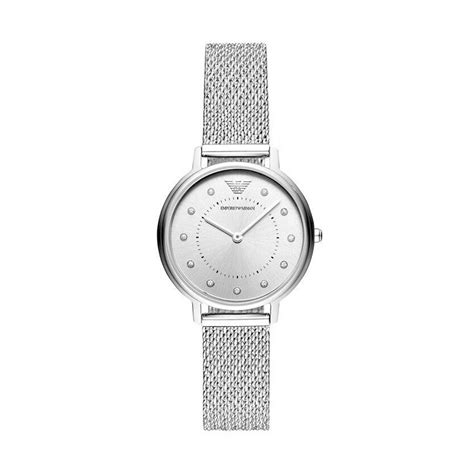 Emporio Armani Ar11128 Ladies Mesh Watch Fashionaccesories