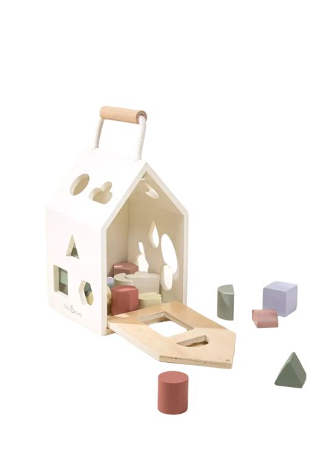 Shapes Sorting House Mom And Me Boutique