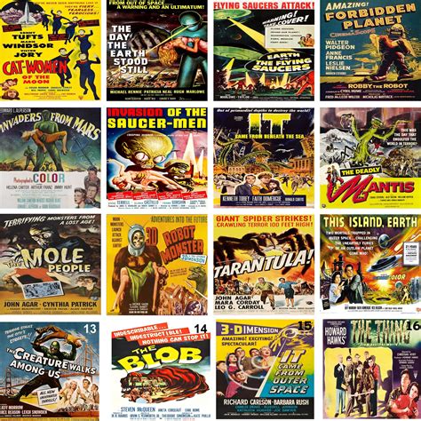 Sci Fi Movies From The 1950s 60 Photos Moonagedaydreamfilm