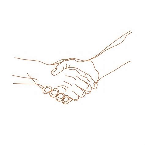 Minimalist Symmetrical Handshake Weaponry Person Free Photo