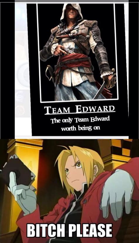 Team Edward Elric Zelda Characters Funny Character