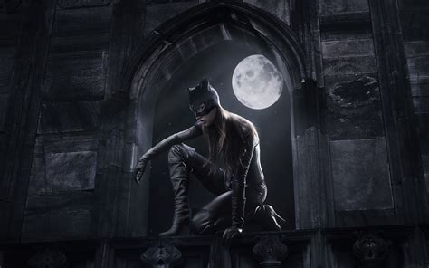 Catwoman Hd Wallpaper Embrace The Night 2880x1800 Wallpaper Abyss