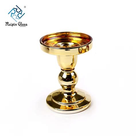 Wholesale Glass Pillar Candle Holders In China Glass Pillar Candle
