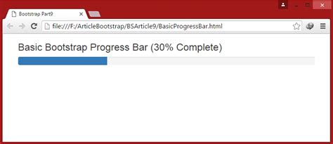 Bootstrap For Beginners Part Nine Bootstrap Progress Bars