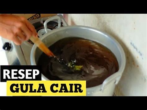 INTIP CARA PEMBUATAN GULA CAIR UNTUK JUALAN ES BUAH VIRAL SECARA DETAIL