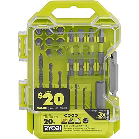 Ryobi 20 Pc Drill And Impact Drive Set Want It All