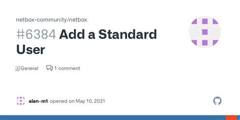 Add A Standard User Netbox Community Netbox Discussion GitHub