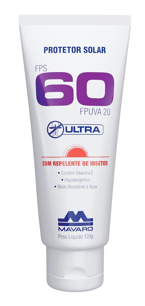 Protetor Profissional Fator 60 Repelente UVA UVB 120ml