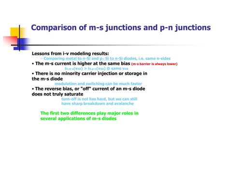 Ppt Sma5111 Compound Semiconductors Lecture 2 Metal Semiconductor