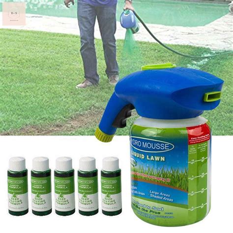 Lawn Sprayer Seed Liquid Hydro Seeding System Mousse Household Grass