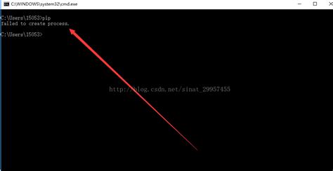 Pip报failed To Create Processpip Failed To Create Process Csdn博客