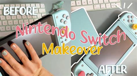 Nintendo Switch Makeover Customize My Setup With Me Youtube