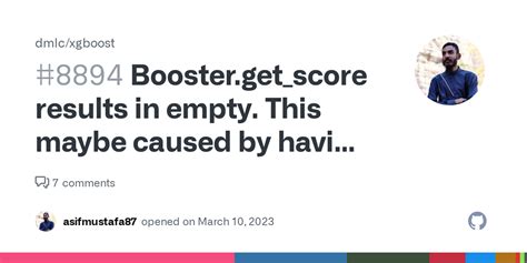Boostergetscore Results In Empty This Maybe Caused By Having All