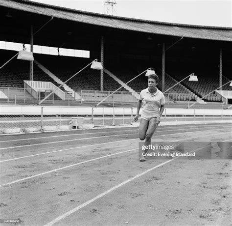 American Long Jump Athlete Willye White During Training Ahead Of The News Photo Getty Images
