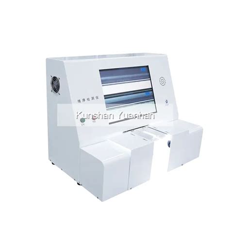 sequence machine tester for wire harness color sequence detecter double