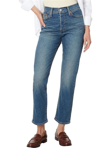 Levis Womens 505 Straight Leg Jean Free Shipping Zappos