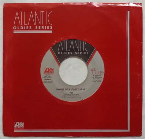 Yes Owner Of A Lonely Heart Leave It 1985 Réédition Américaine 7