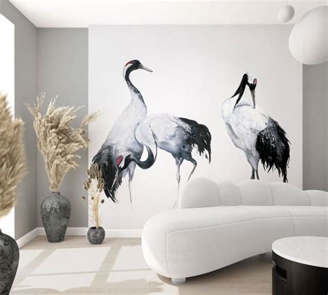 Behang Kumano Met Illustratie Wit Wall Art Nl