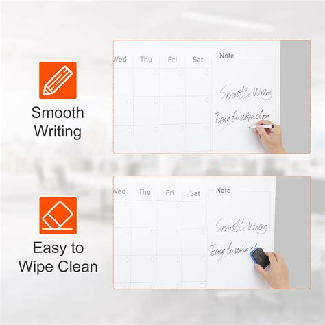 Vevor Magnetic Whiteboard Dry Erase Board 36 X 24 Wall Mounted For