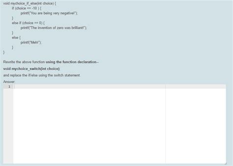 Solved Rewrite The Above Function Using The Function
