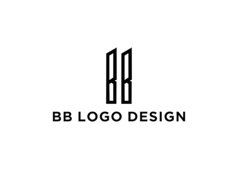Premium Vector Bb Logo Design Vector Illustration