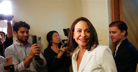 María Corina Machado Fue Proclamada Candidata Opositora A La