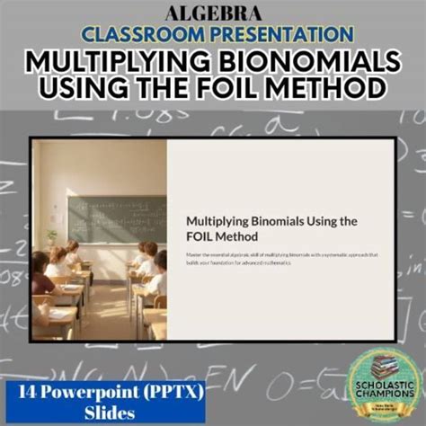 Multiplying Binomials Using Foil Method Algebra Unit Plan Curriculum Bundle