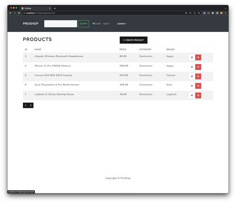 Github Nprasad2077ecommerce Front End Reactredux Application For E
