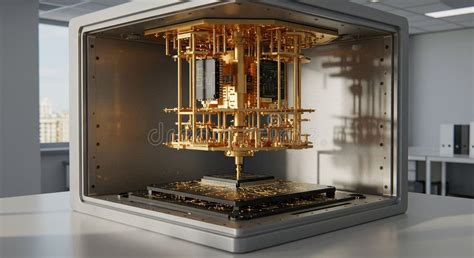 Quantum Computer System Stock Illustrations 12567 Quantum Computer