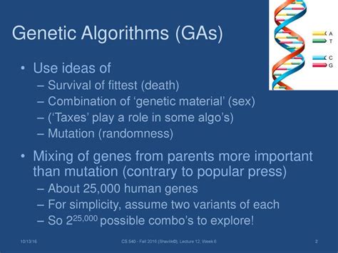 cs fall 2016 shavlik© lecture 12 week 6 ppt download