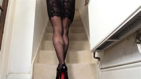 Black Lace Crossdresser Fun Eporner