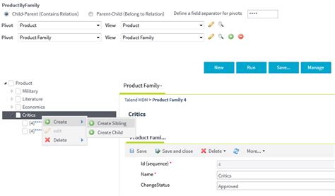 Adding Modifying And Deleting Data Records From The Hierarchy View